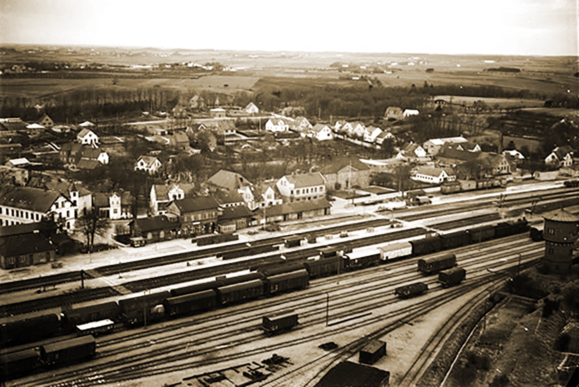 Da Lunderskov var et jernbaneknudepunkt - Fællesavisen - Christiansfeld ...