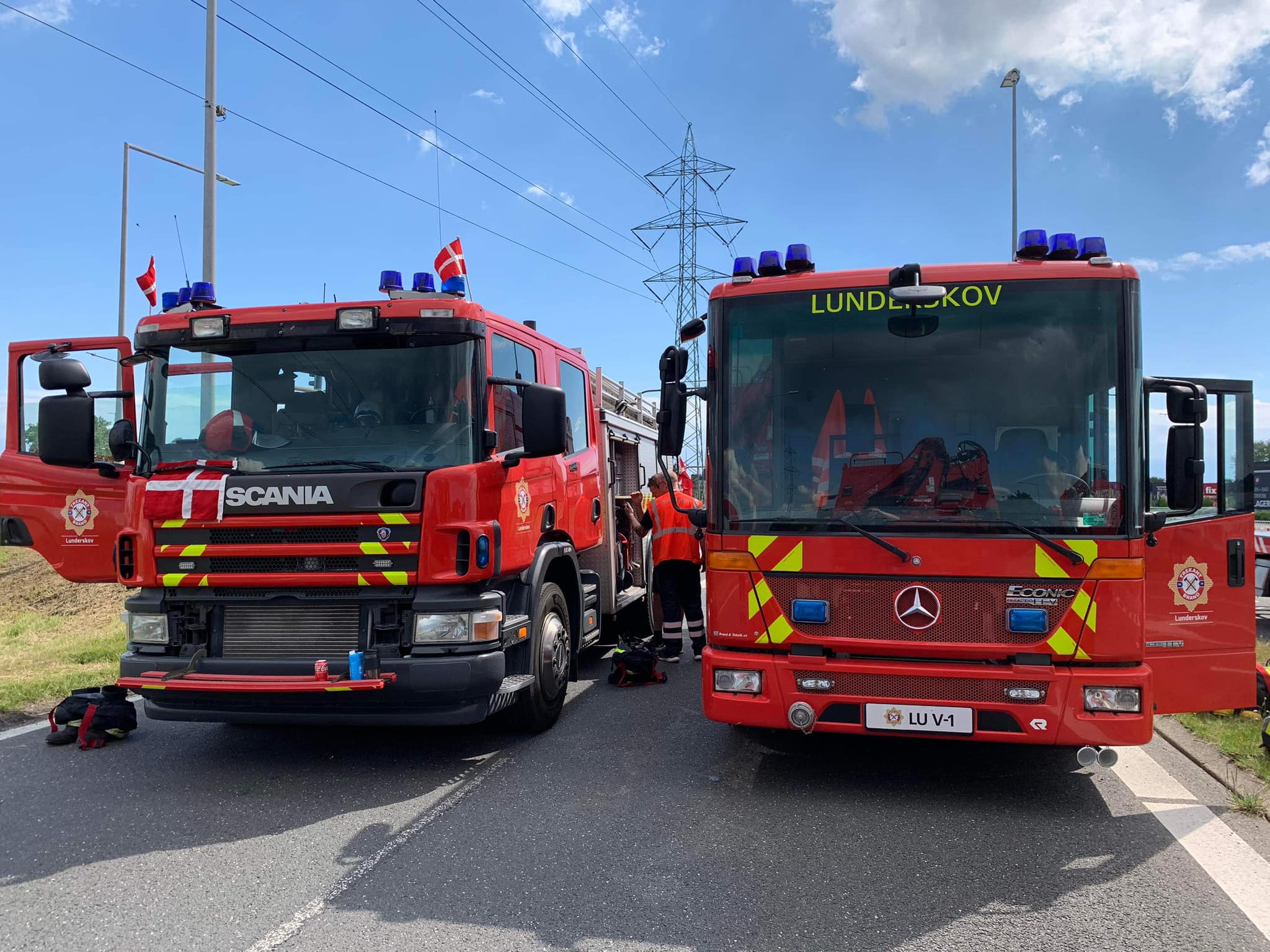 Stor udrykning til lille brand - Fællesavisen - Christiansfeld Avis ...